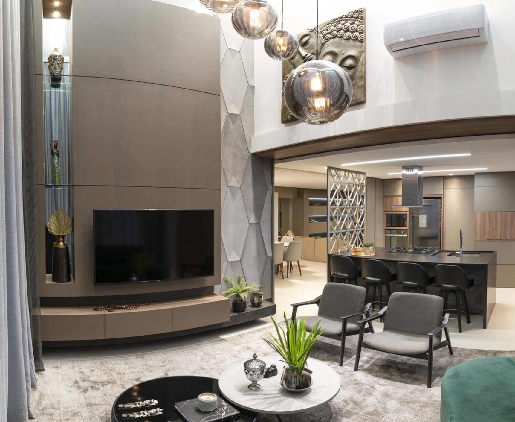 Línea Joá en la sala de estar | Solarium